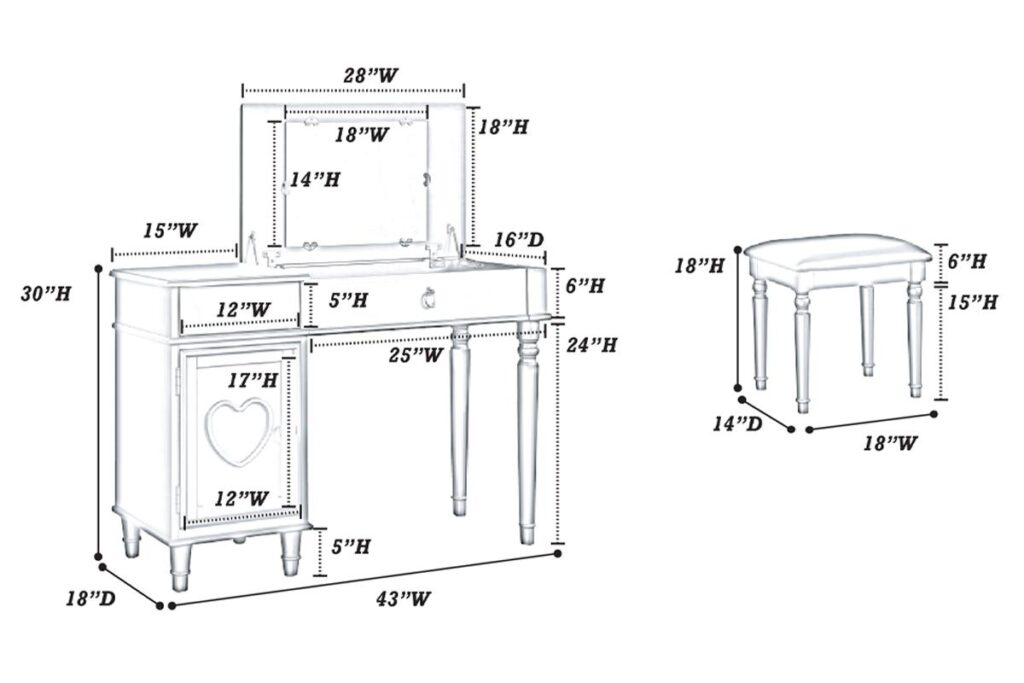 Vanity – Venta de Muebles en Tijuana